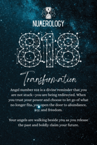 818 Angel Number Meaning: Endings, Empowerment, and Abundant New ...