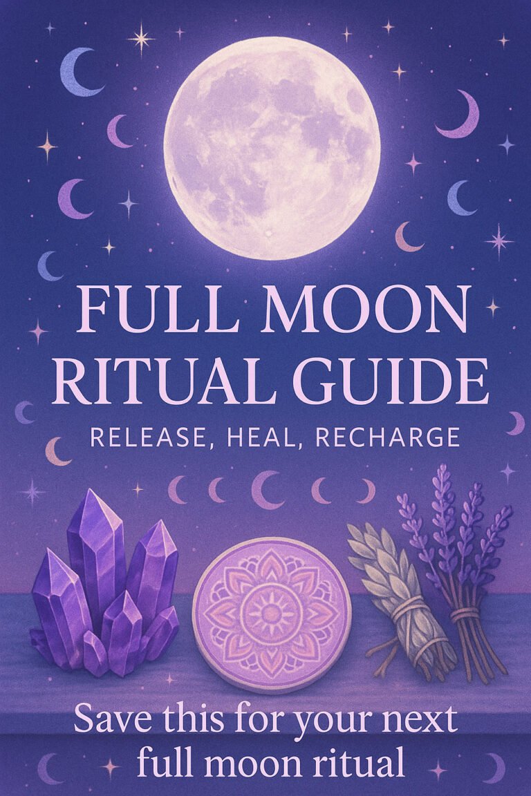Full Moon Ritual Guide: Release, Heal, and Recharge - Nourishing Existence